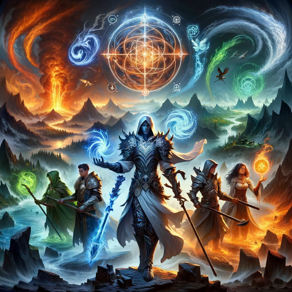 Pathfinder 1E Kineticist: Master of the Elements - Stellar Dragons