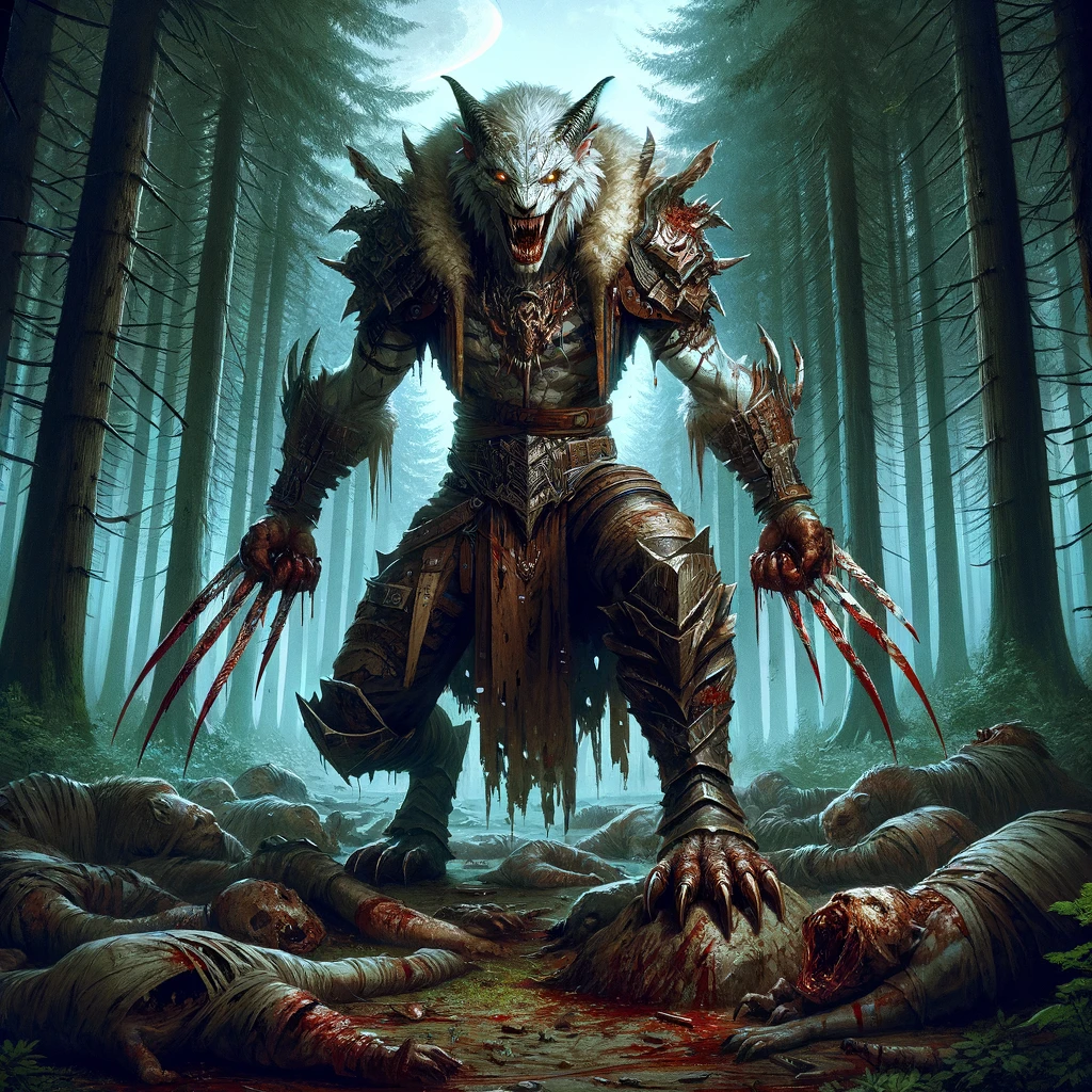 Pathfinder 1E Inquisitor: Lycanthropic Fury - Stellar Dragons
